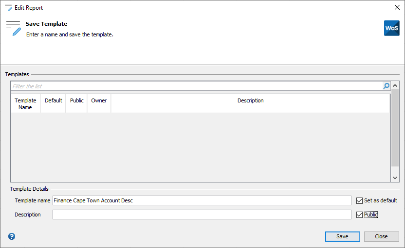 Report Editor – Wands for Oracle