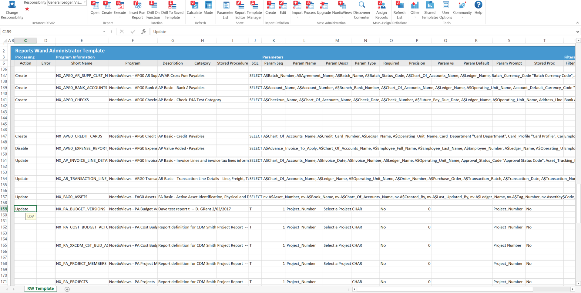 Process All – Wands for Oracle