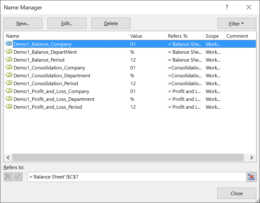 Named Ranges – Wands for Oracle