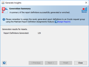 Reports Wand Getting Started – Wands for Oracle