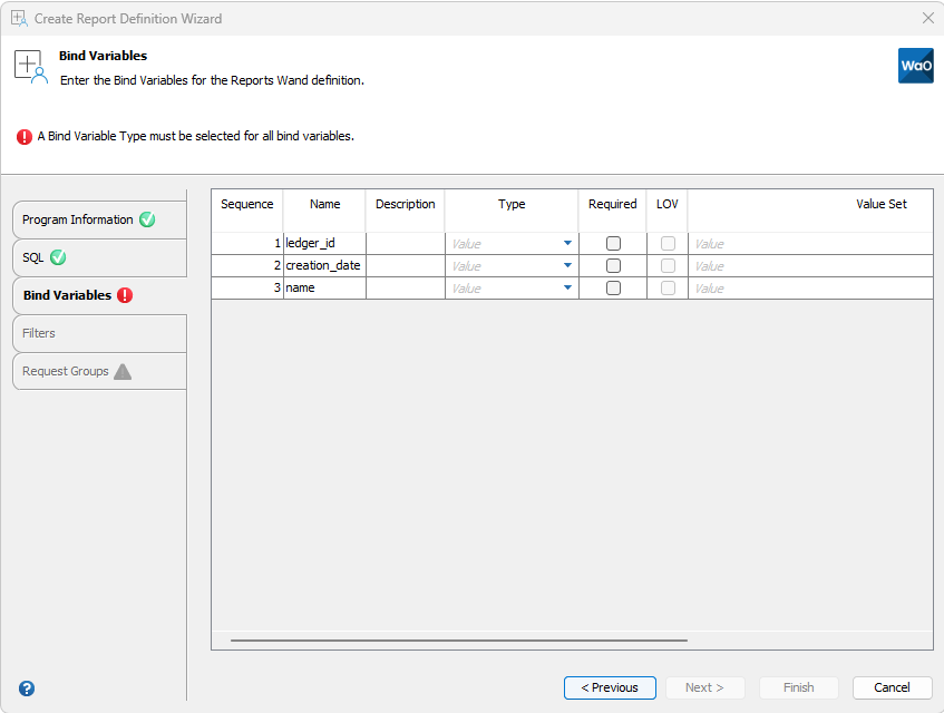Create – Wands for Oracle