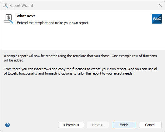 Budget Report Wizard – Wands for Oracle